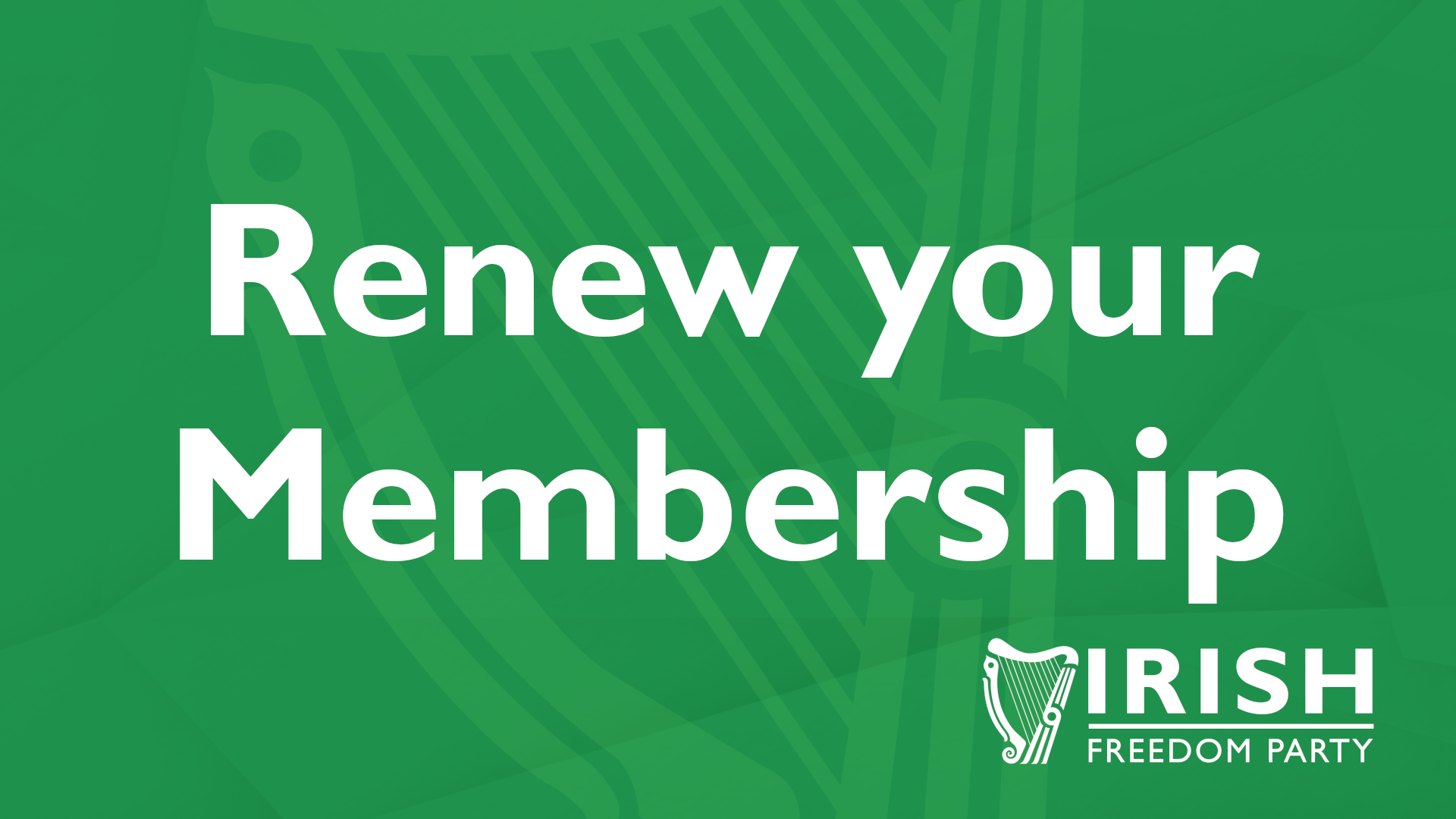 Renew Membership - The Irish Freedom Party